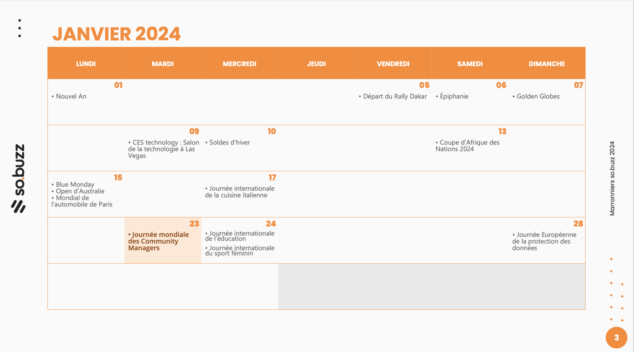 Le Calendrier Marketing des Marronniers 2024 : découvrez toutes les ... Le Calendrier Marketing des Marronniers 2024 : découvrez toutes les ...