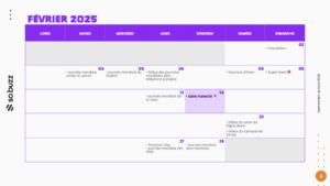Le Calendrier Marketing 2025 : toutes les dates importantes de l’année